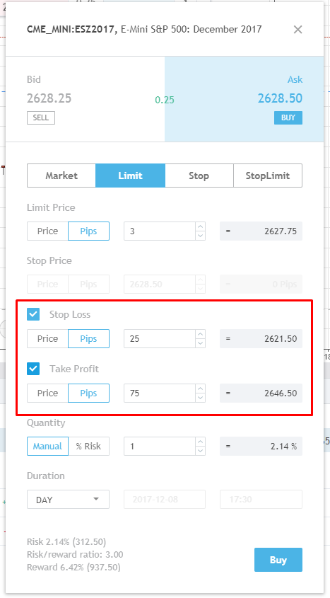 TradingView - [OCO] Bracket Orders Now Available for Live Trading!!!
